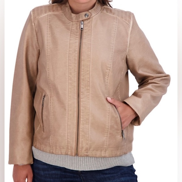 Sebby | Jackets & Coats | Nwot Sebby Collection Faux Leather Racing ...